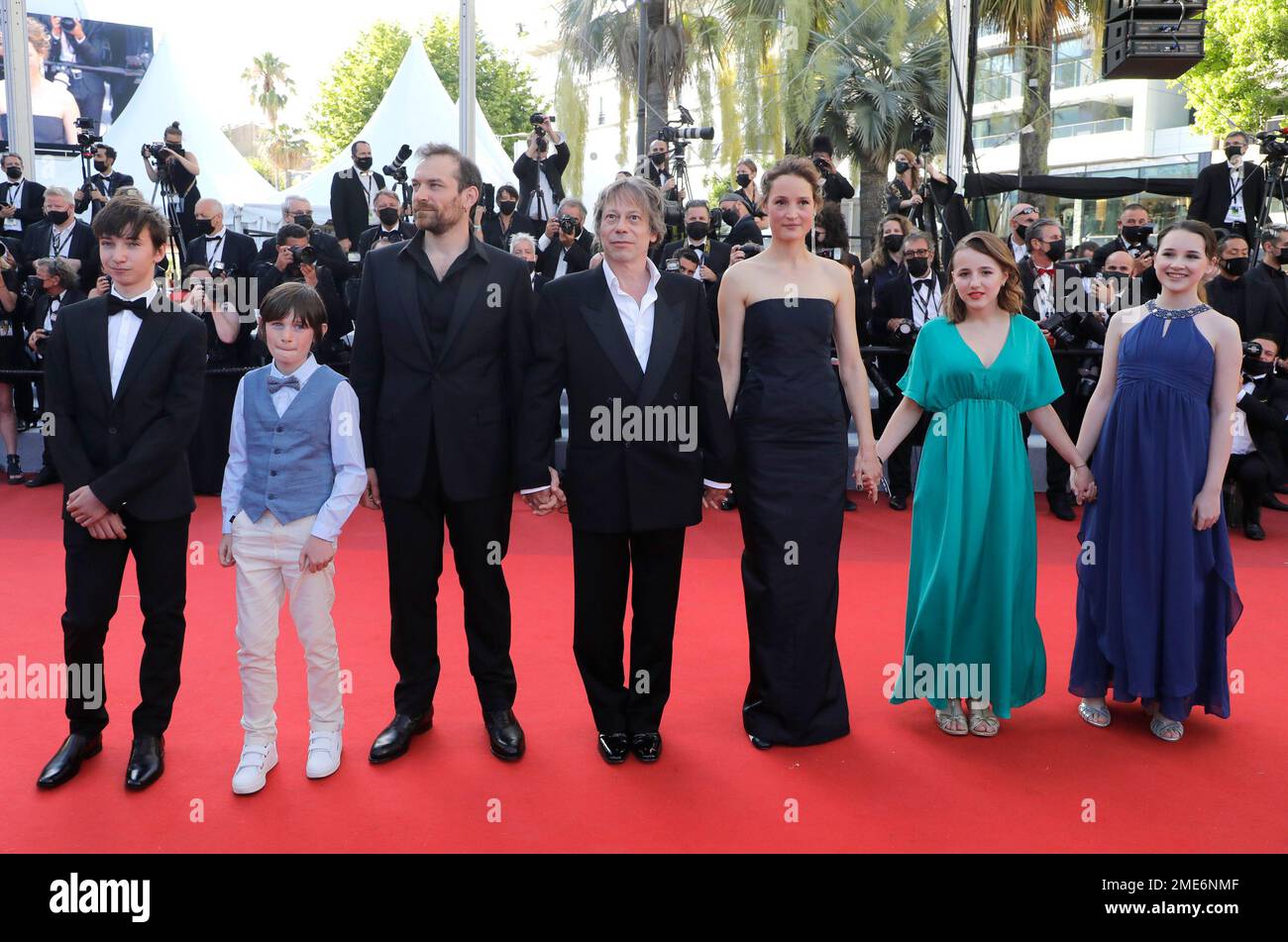 Aurele Grzesik, from left, Sacha Ardilly, Arieh Worthalter, director ...
