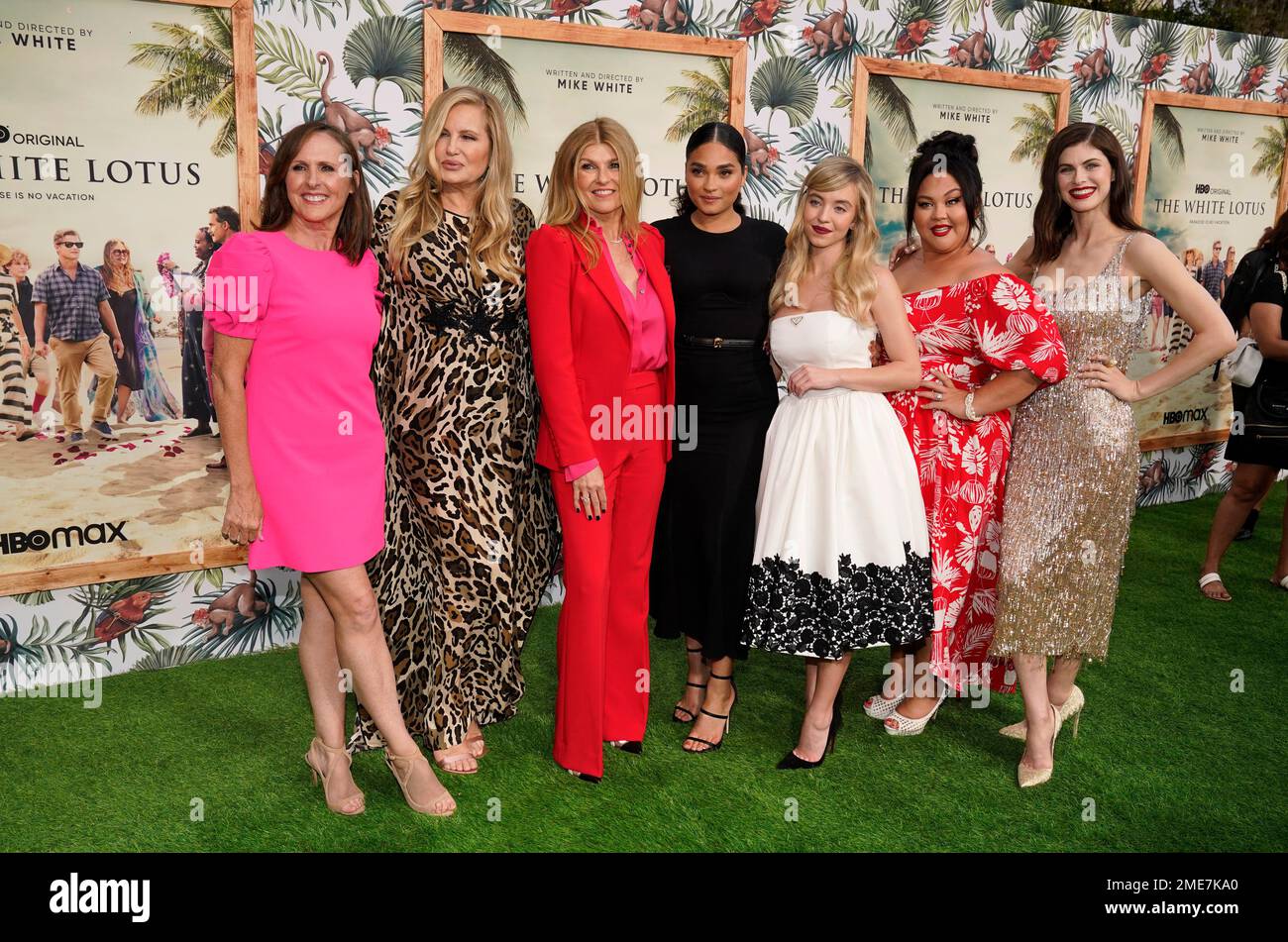 From left, Molly Shannon, Jennifer Coolidge, Connie Britton, Brittany O ...
