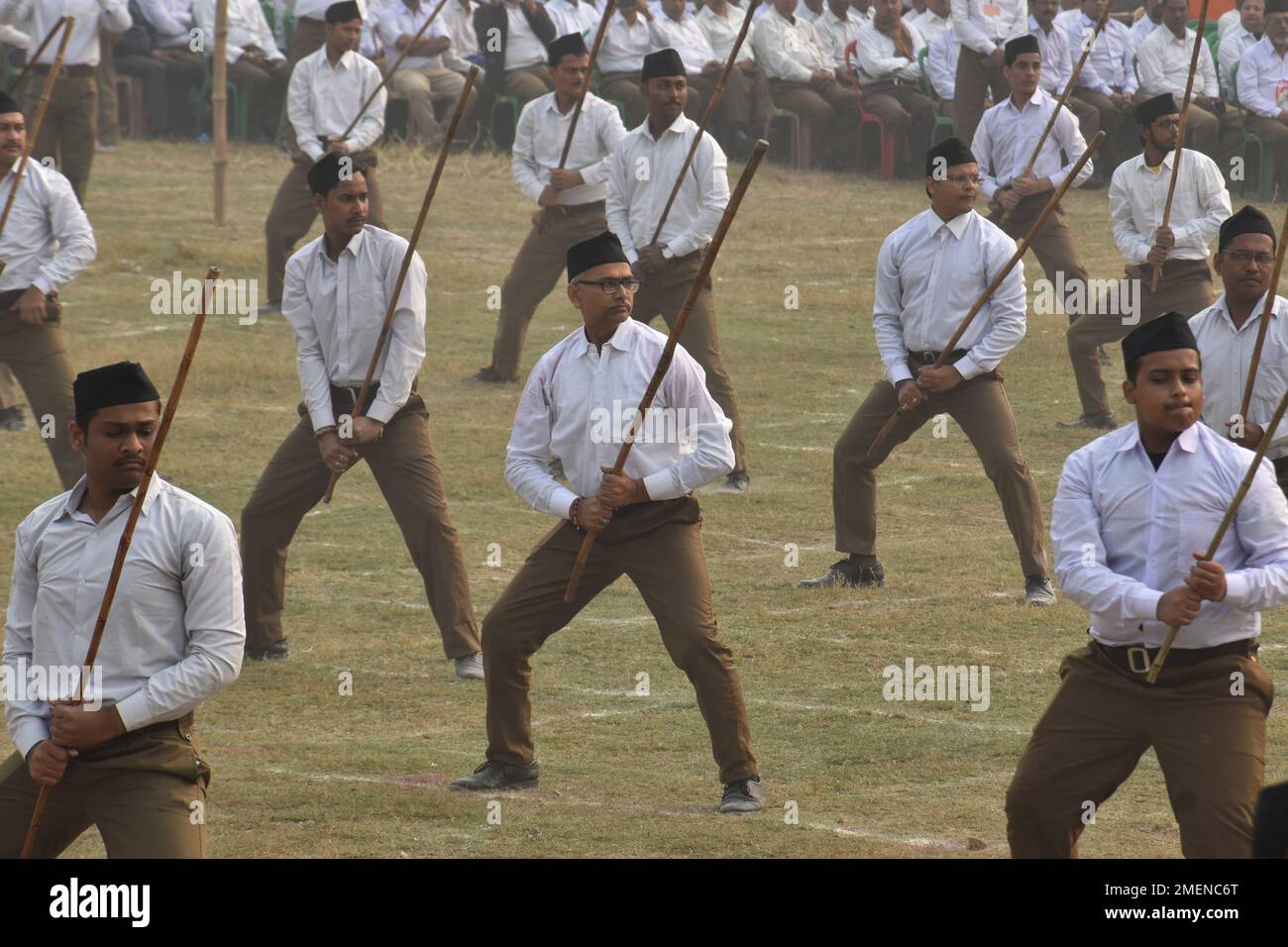 24 gennaio 2023, Kolkata, Bengala Occidentale, India: L'organizzazione ...