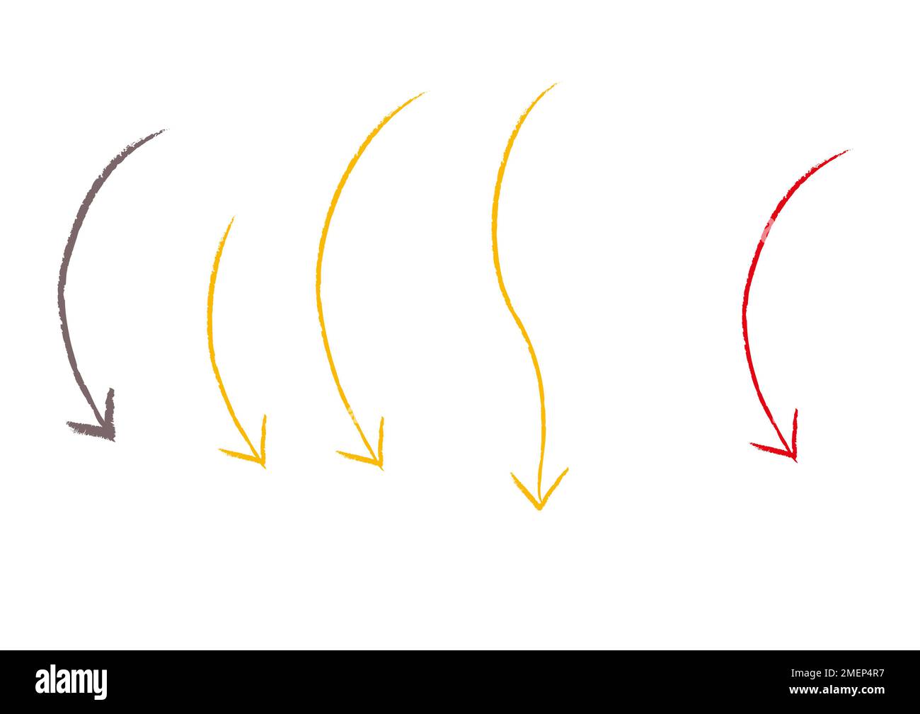 Frecce colorate immagini e fotografie stock ad alta risoluzione - Alamy