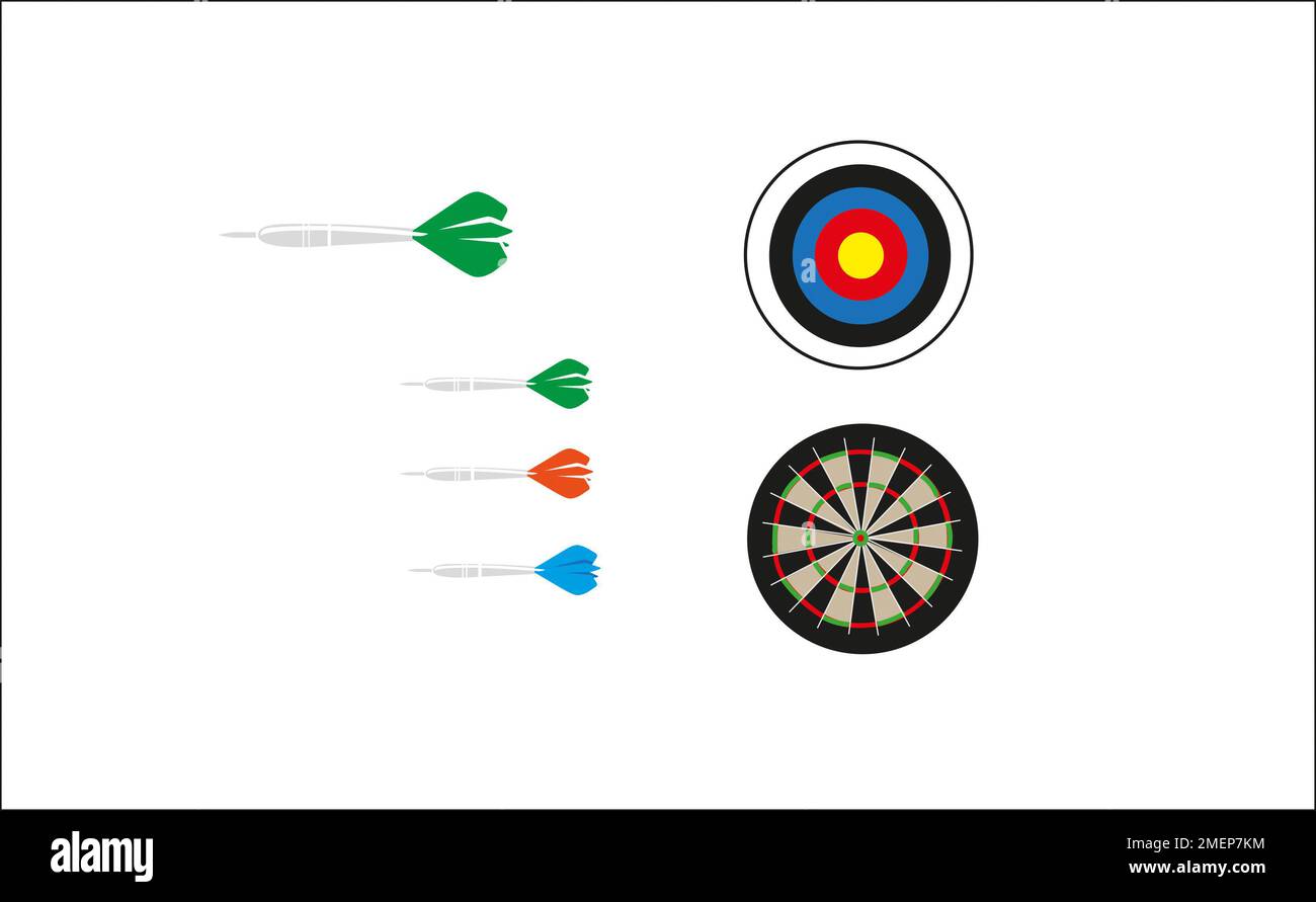 Tavole da freccette immagini e fotografie stock ad alta risoluzione - Alamy