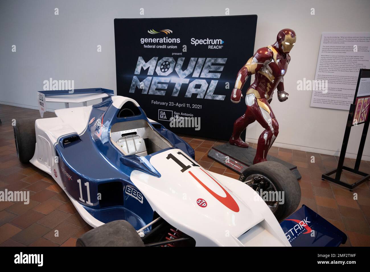 IMAGE DISTRIBUTED FOR THE PM GROUP - 'Tony Stark's' actual F-1 race car ...
