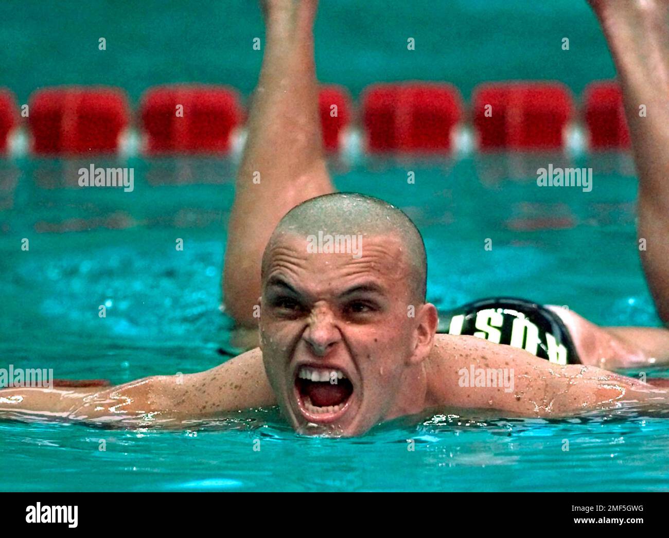 FILE - In this July 24, 1996, file photo, Scott Miller of Australia ...