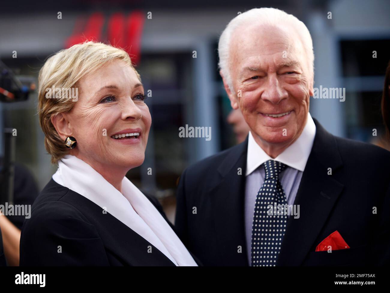 FILE - Julie Andrews, left, and Christopher Plummer, cast members in ...