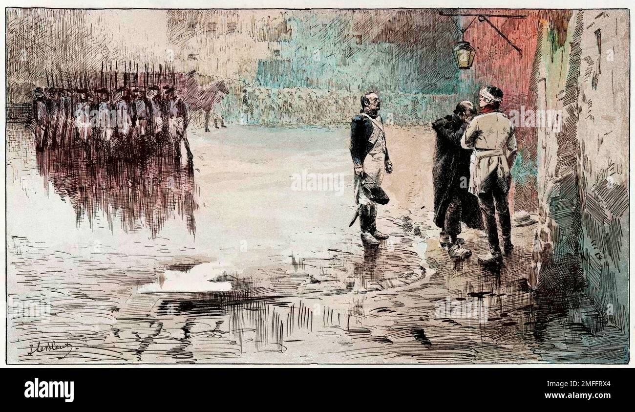 "Exécution du Général Francis Athanase Charette de la Contrie ...