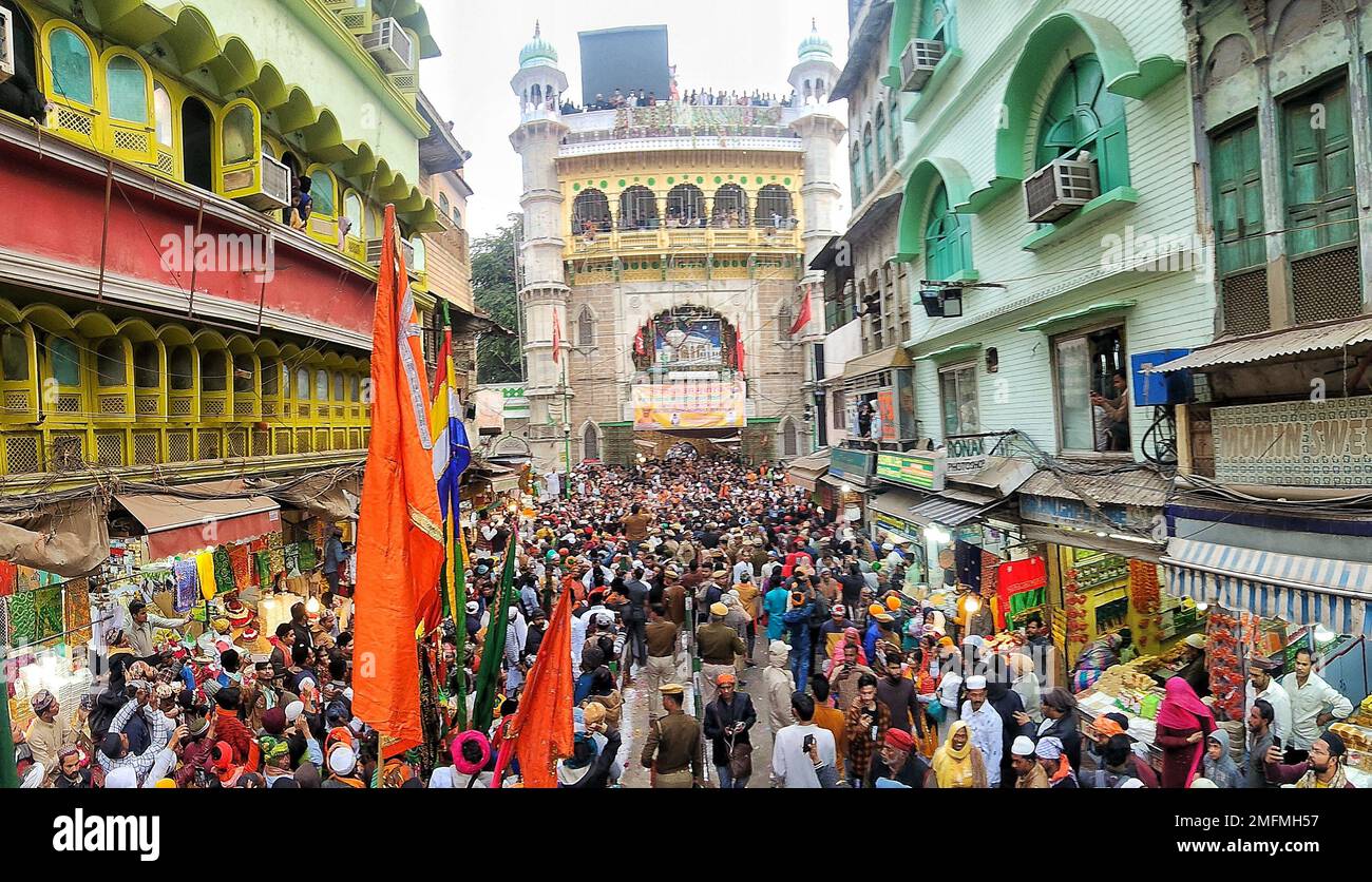 Khwaja moinuddin hasan chishti immagini e fotografie stock ad alta ...