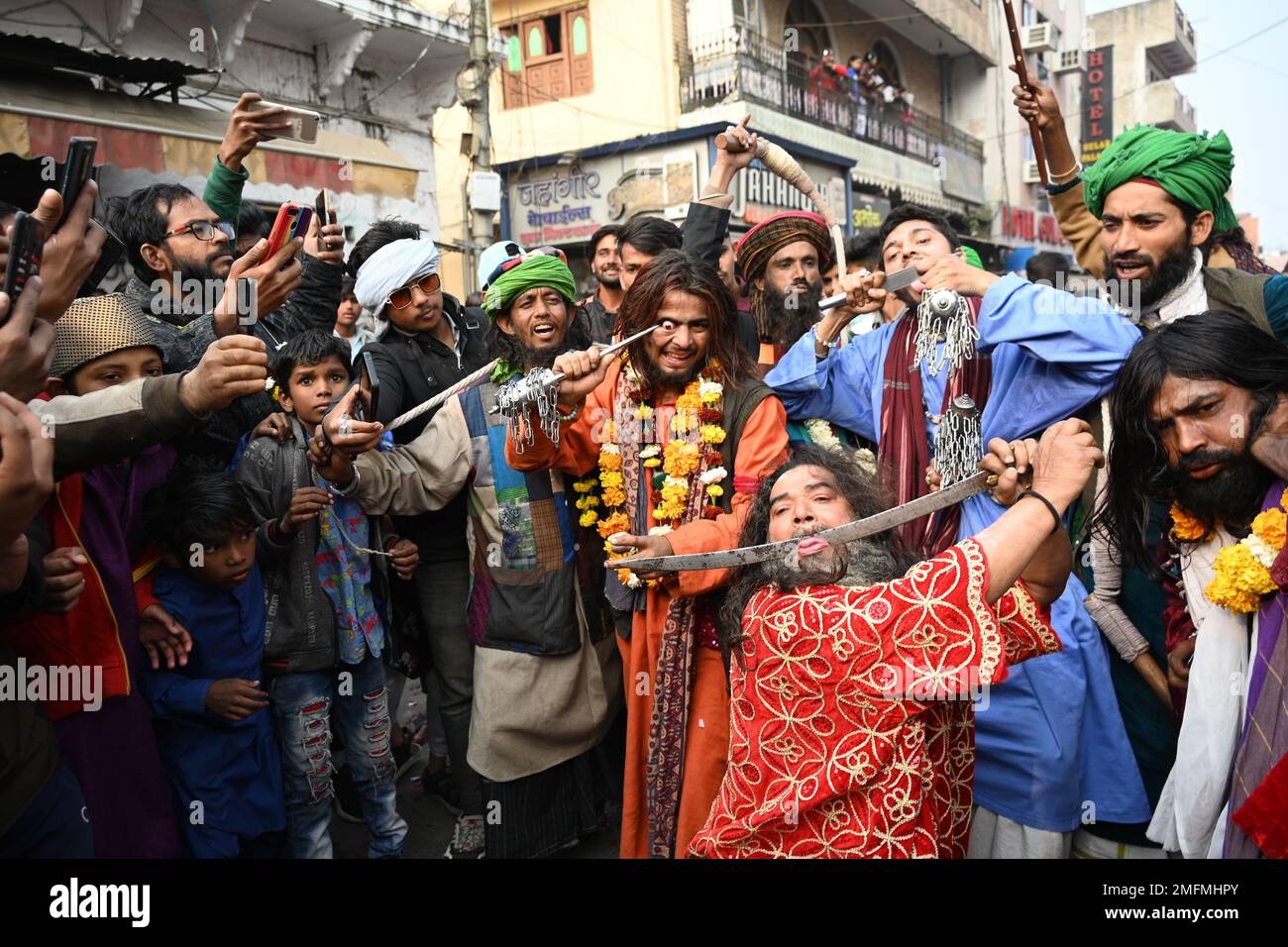 Khwaja moinuddin hasan chishti immagini e fotografie stock ad alta ...