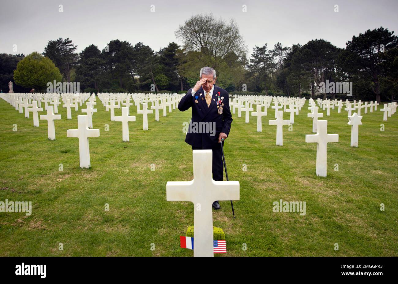 In this May 1, 2019 file photo, World War II and D-Day veteran Charles ...