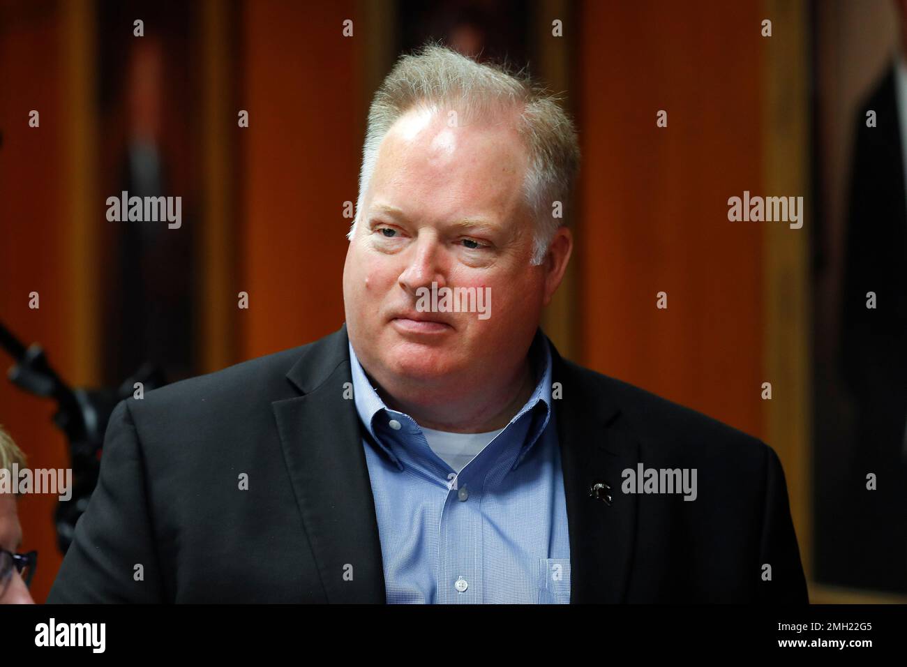FILE - In this May 28, 2019, file photo, Michigan State University ...