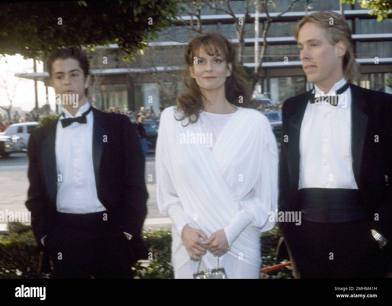 Lesley Ann Warren arrives for the 55th Academy Awards in Hollywood with ...