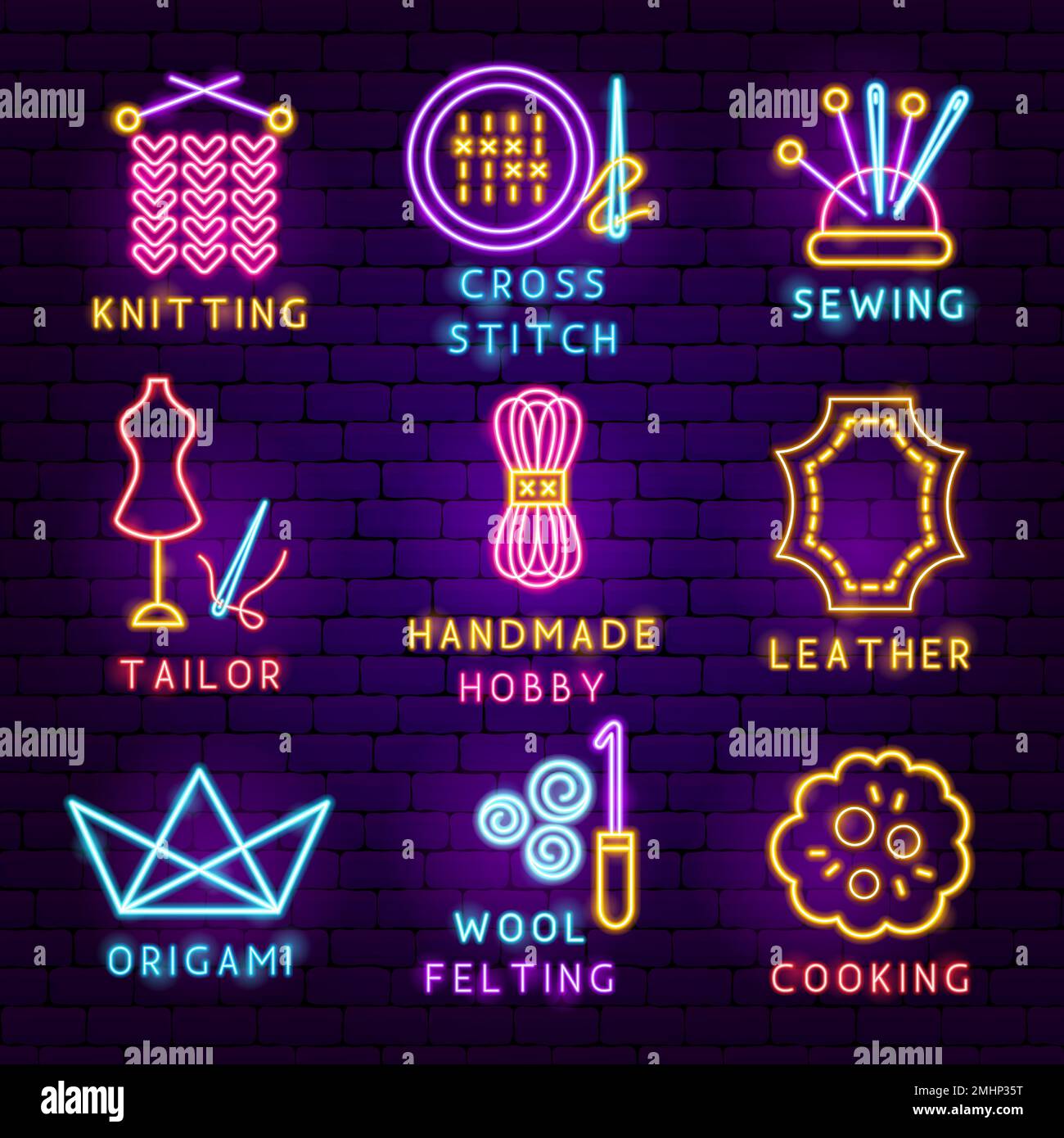 Simbolo fatto a mano Immagini Vettoriali Stock - Alamy