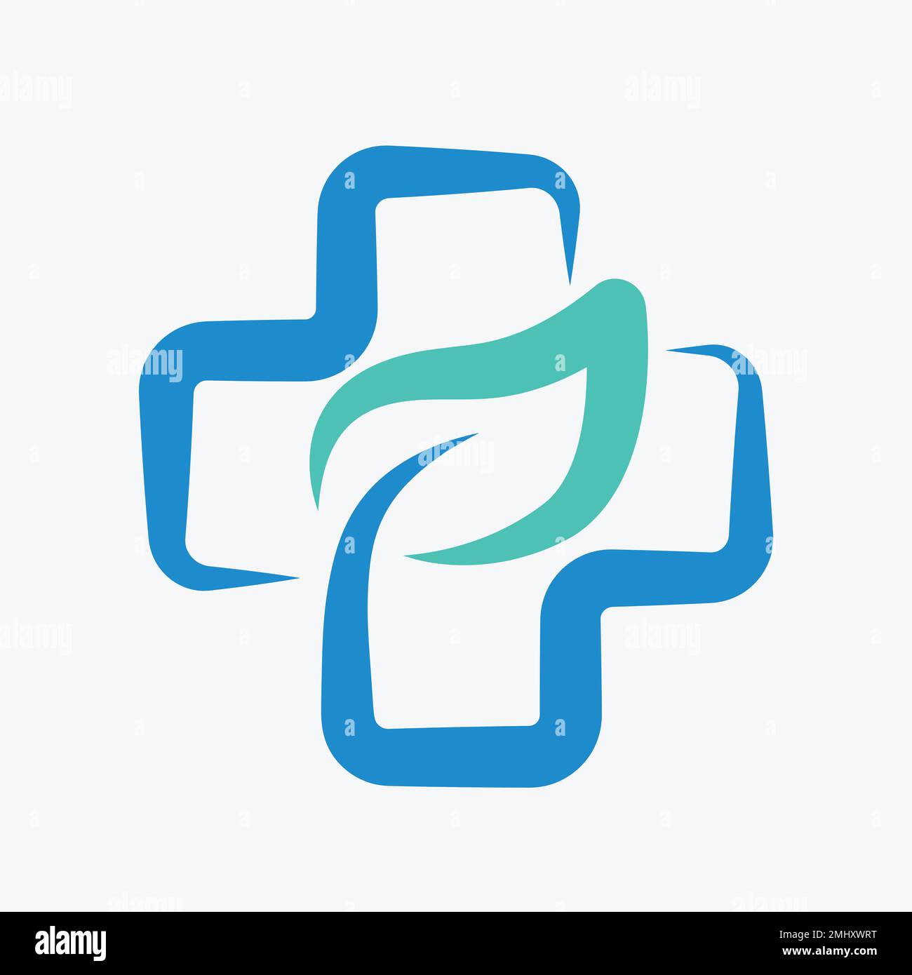 Hospital logo Immagini Vettoriali Stock - Alamy