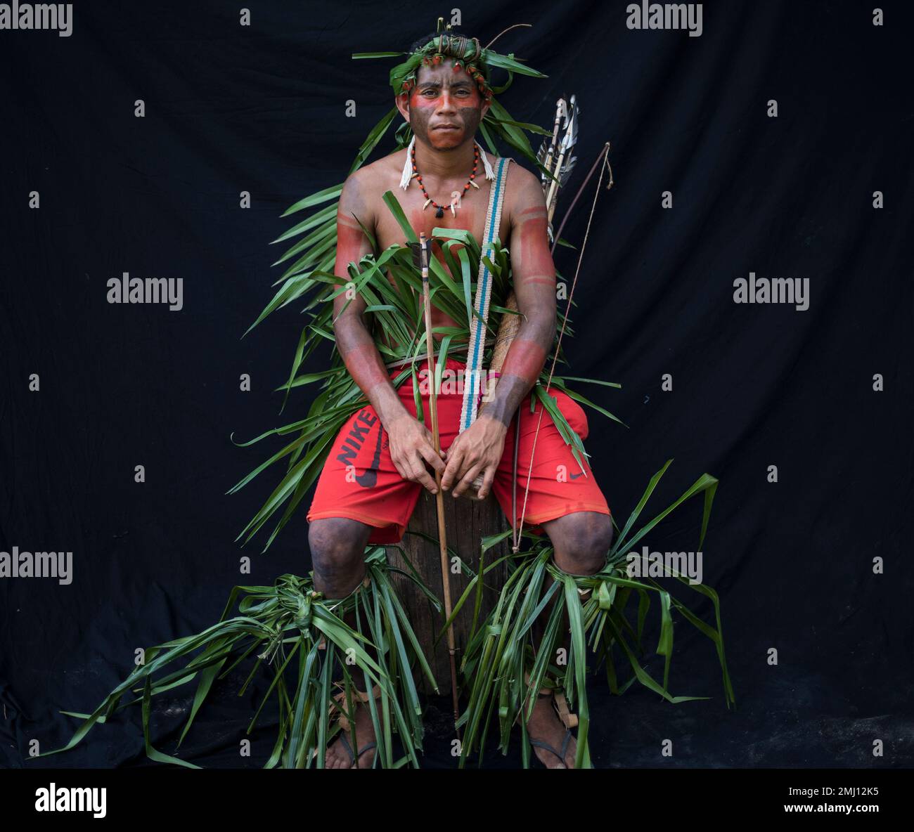 In this Sept. 4, 2019 photo, Ronilson Tembe, 28, poses for a portrait ...