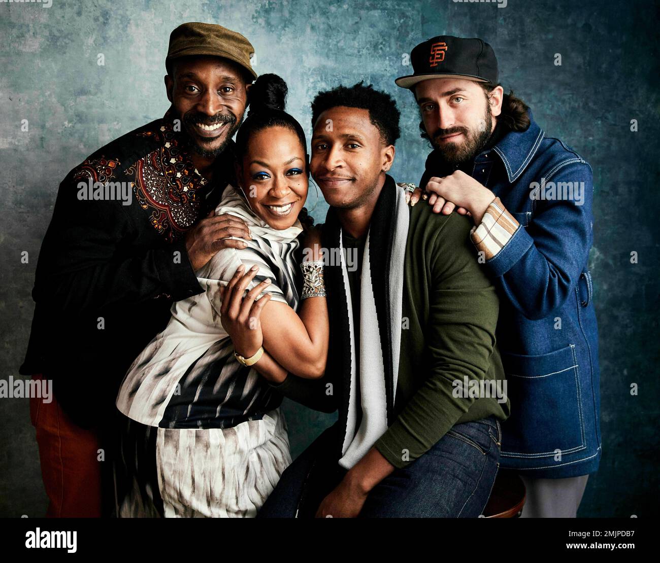 FILE - In this Sunday, Jan. 27, 2019, file photo, Rob Morgan, from left ...