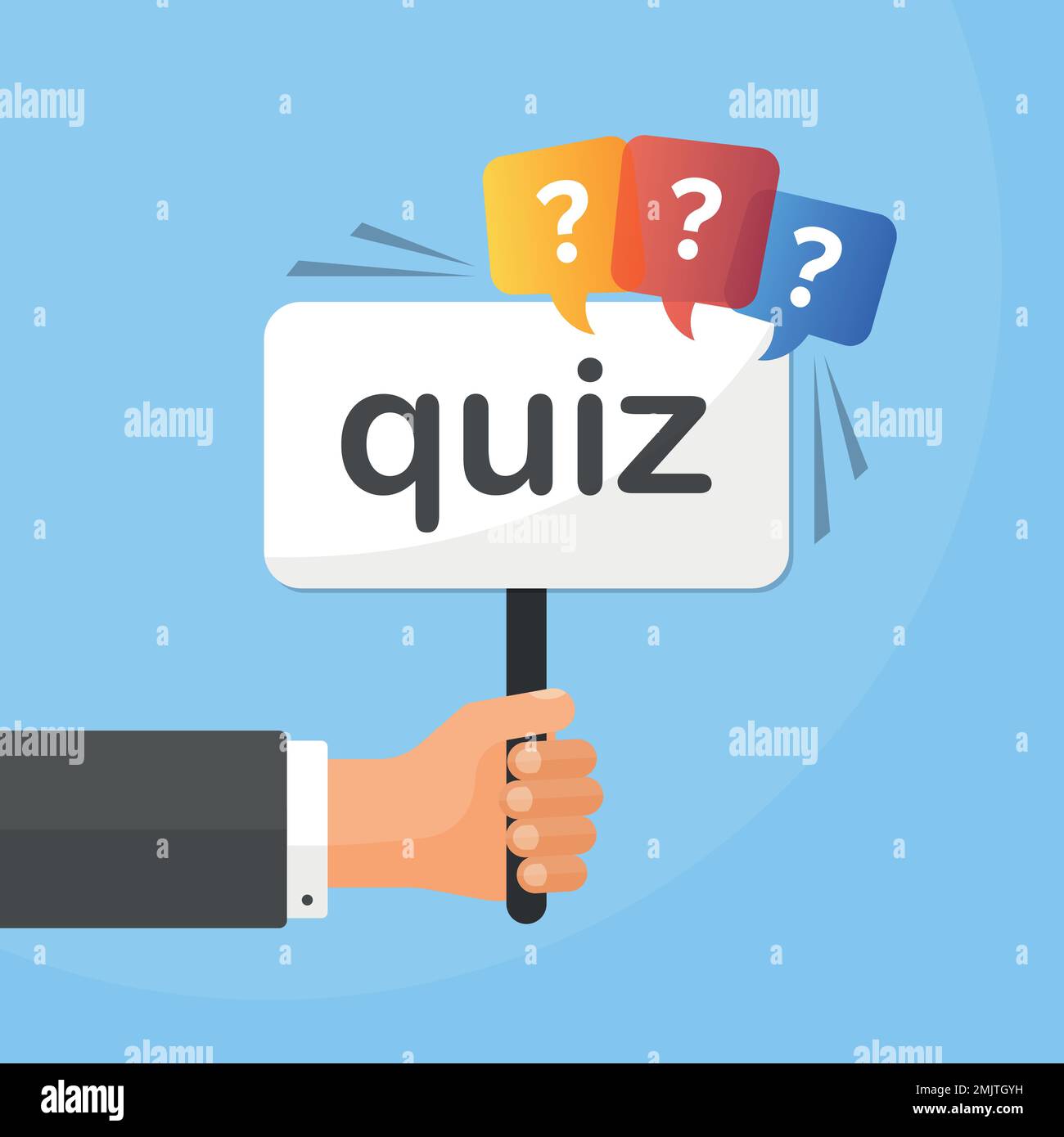 Cartello del quiz immagini e fotografie stock ad alta risoluzione - Alamy