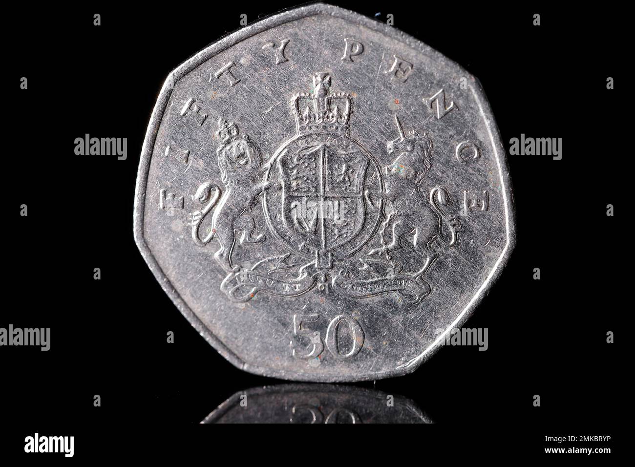 Moneta da 50 centesimi al rovescio immagini e fotografie stock ad alta ...