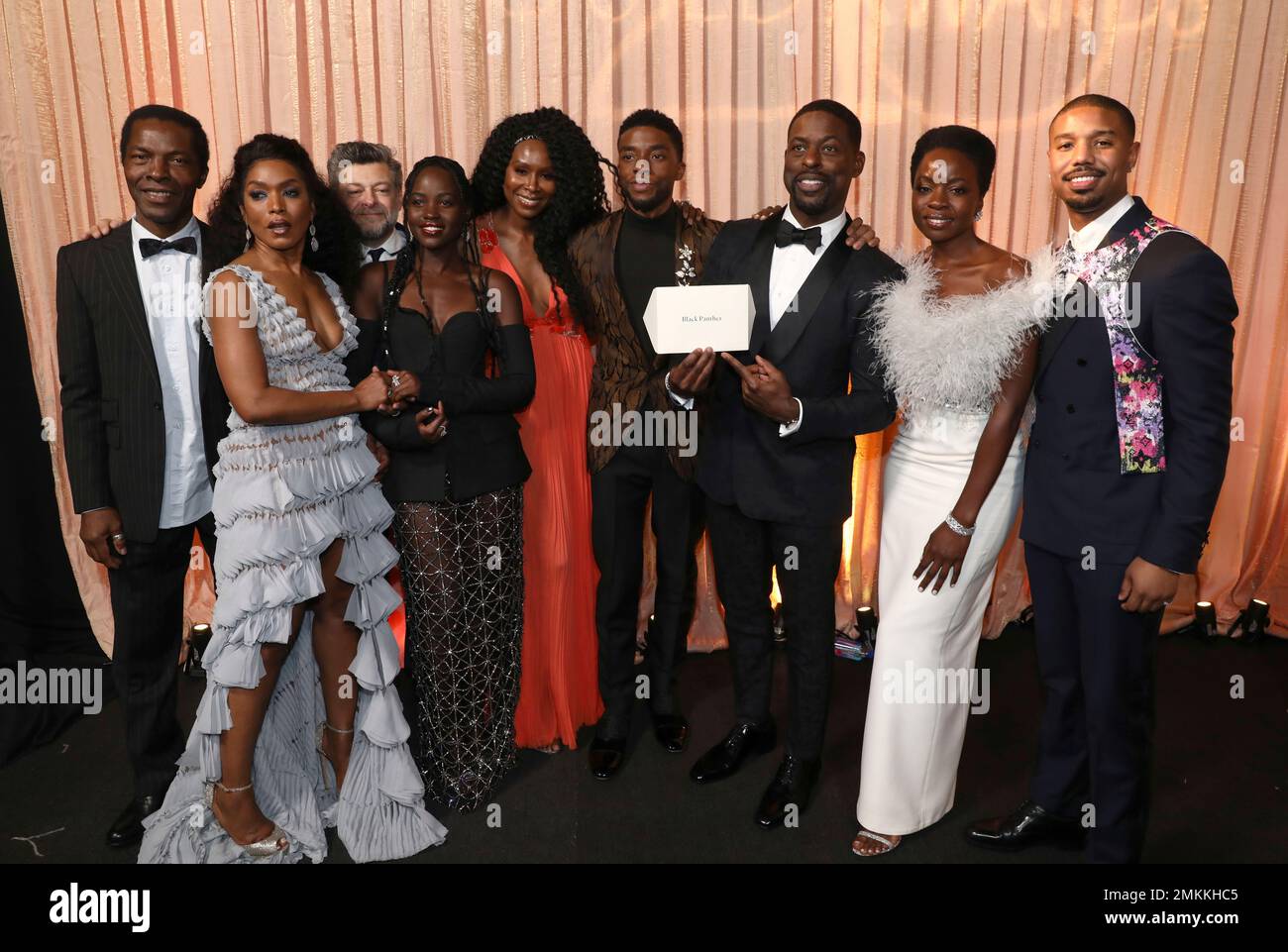 Isaach de Bankole, from left, Angela Bassett, Andy Serkis, Lupita Nyong ...