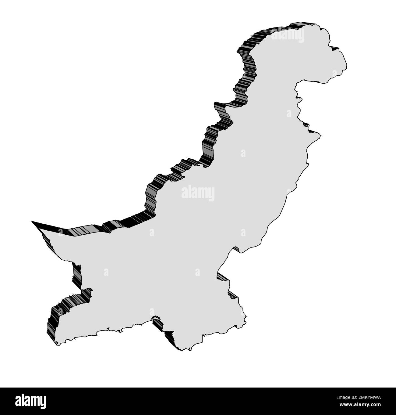 Mappa vettoriale del pakistan immagini e fotografie stock ad alta ...