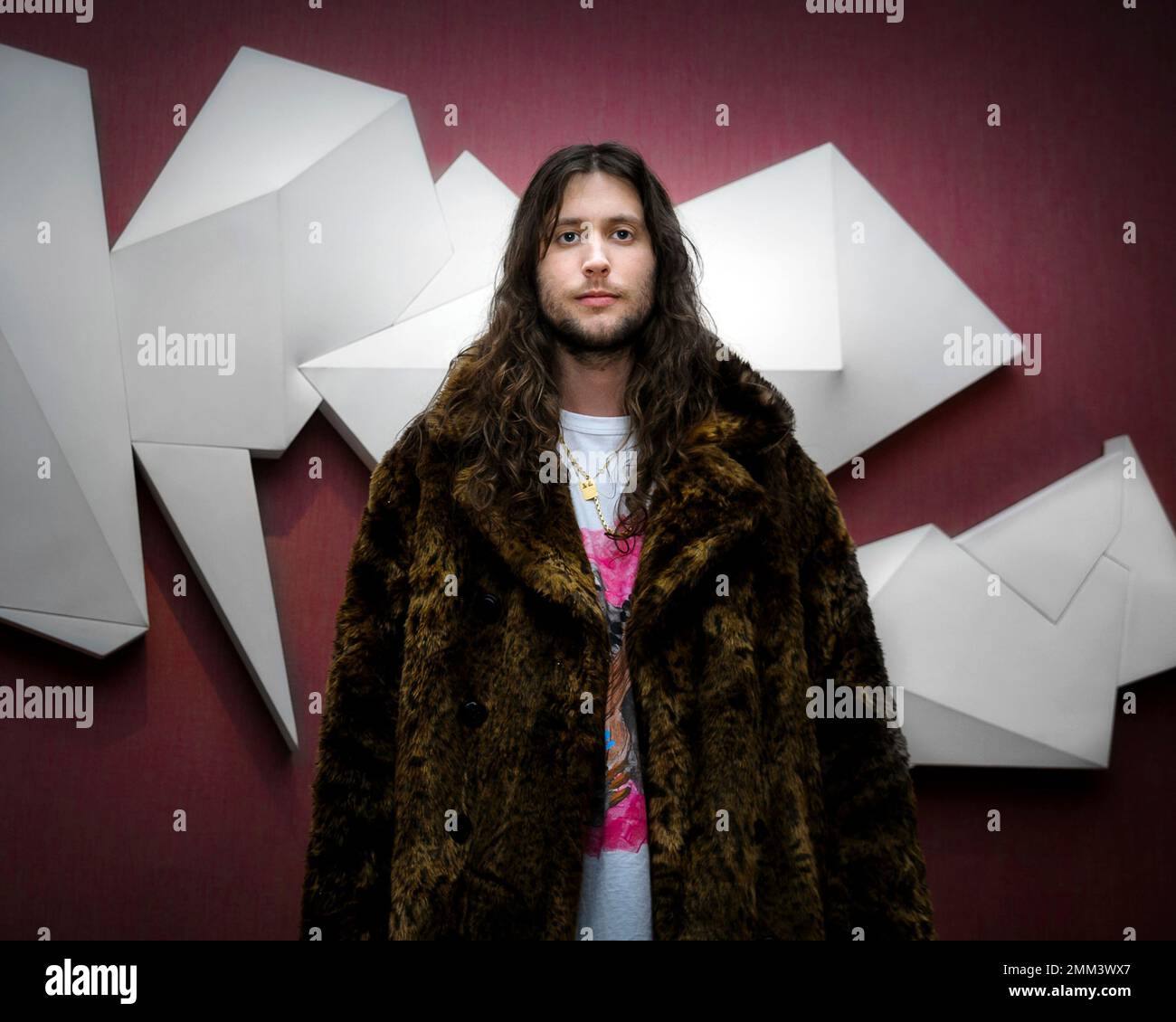 In this Nov. 15, 2018 photo, Swedish composer Ludwig Goransson poses ...
