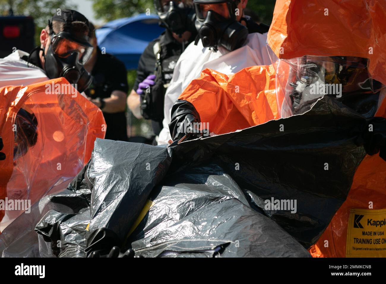 Il 55th Civil Support Team (CST) della Guardia Nazionale del Minnesota ...