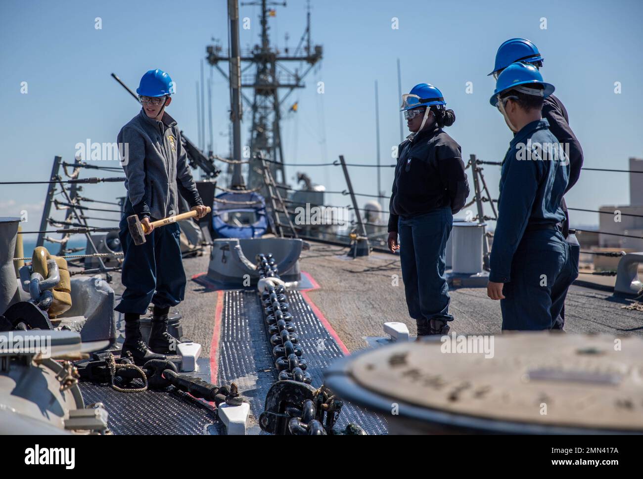 STAZIONE NAVALE DI ROTA, Spagna (settembre 27, 2022) i marinai ...