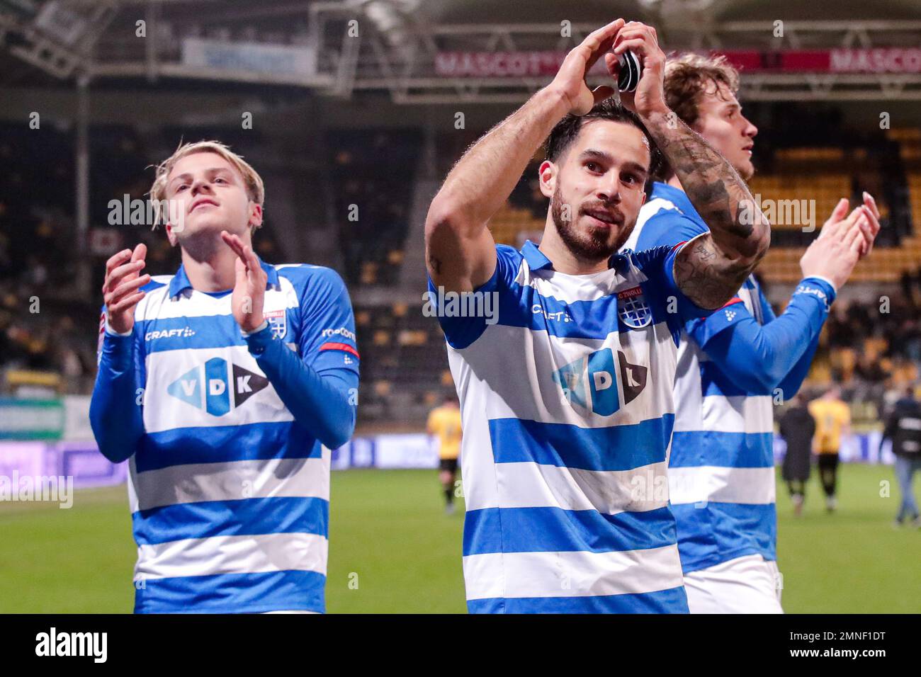 KERKRADE, PAESI BASSI - 30 GENNAIO: Jordy Tutuarima di PEC Zwolle ...