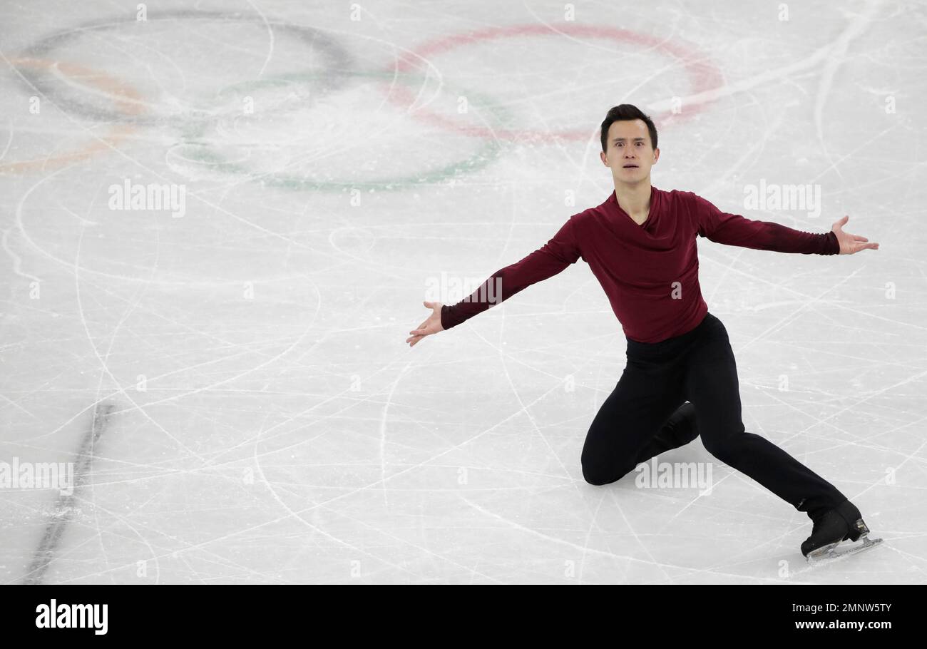 FILE - In this Feb. 17, 2018 file photo, Patrick Chan, of Canada ...