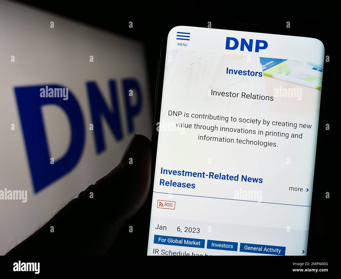 Logo dnp immagini e fotografie stock ad alta risoluzione - Alamy
