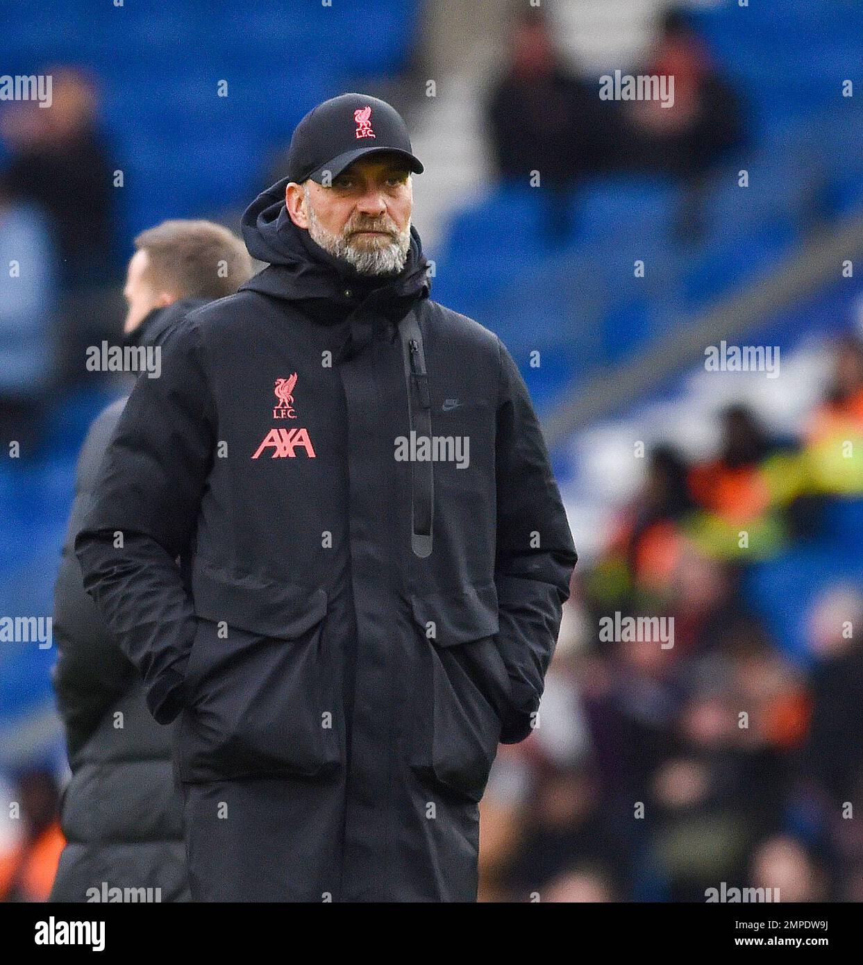 Il manager di Liverpool Jurgen Klopp durante l'Emirates fa Cup Fourth ...