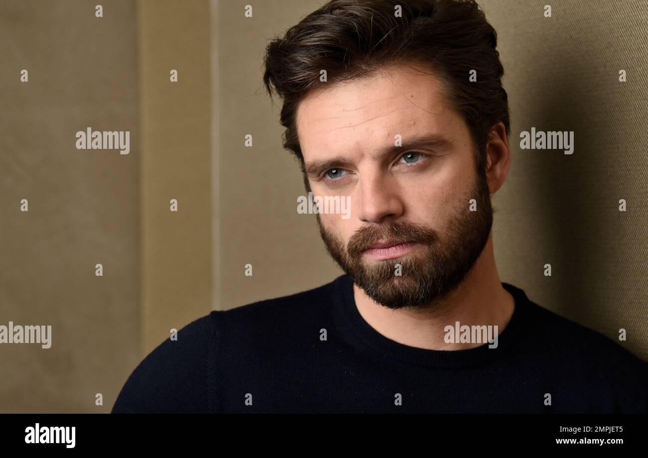 In this Dec. 5, 2017 photo, actor Sebastian Stan, a cast member in the ...