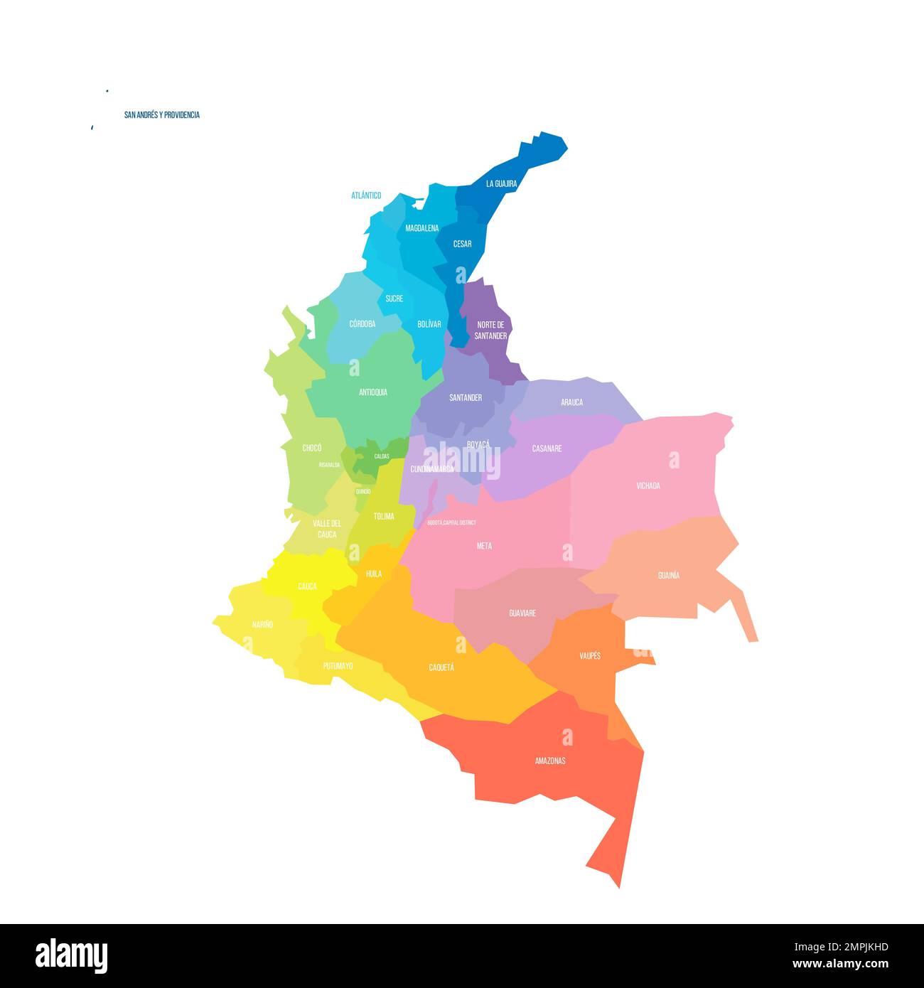Mappa della colombia cartina geografica Immagini senza sfondo e Foto ...