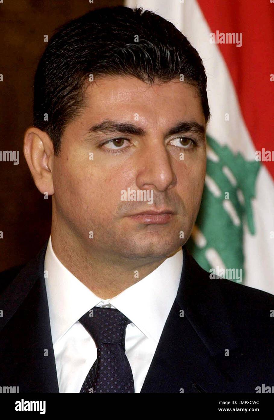 FILE - This Feb. 16, 2005 file photo, shows Bahaa Hariri, the eldest ...