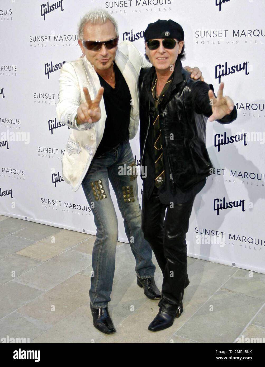 Claus Meine e Rudolf Schenker arrivano al Gibson attraverso la mostra ...