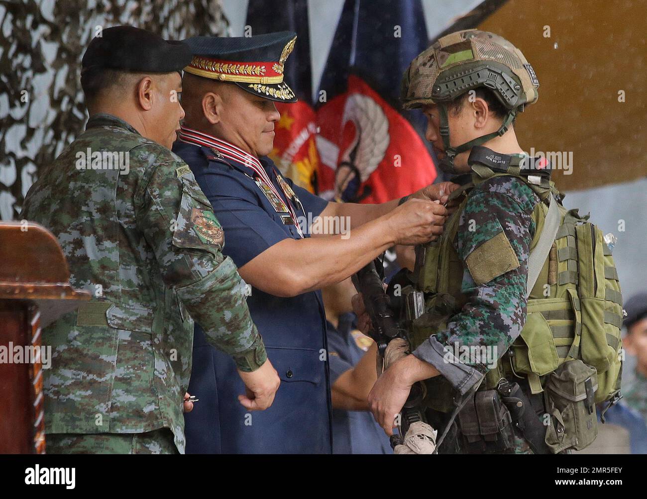 Philippine National Police Chief Director General Ronald Dela Rosa ...