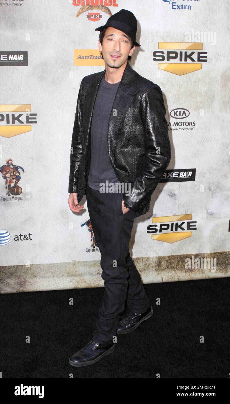 Adrien Brody arriva a Sony Pictures Studio per il quarto premio annuale ...