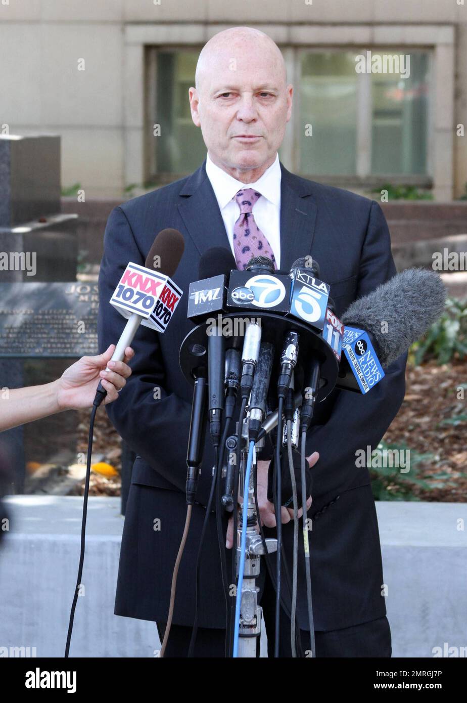 In una conferenza stampa l'avvocato di TJ Jackson, Charles Schultz, ha ...