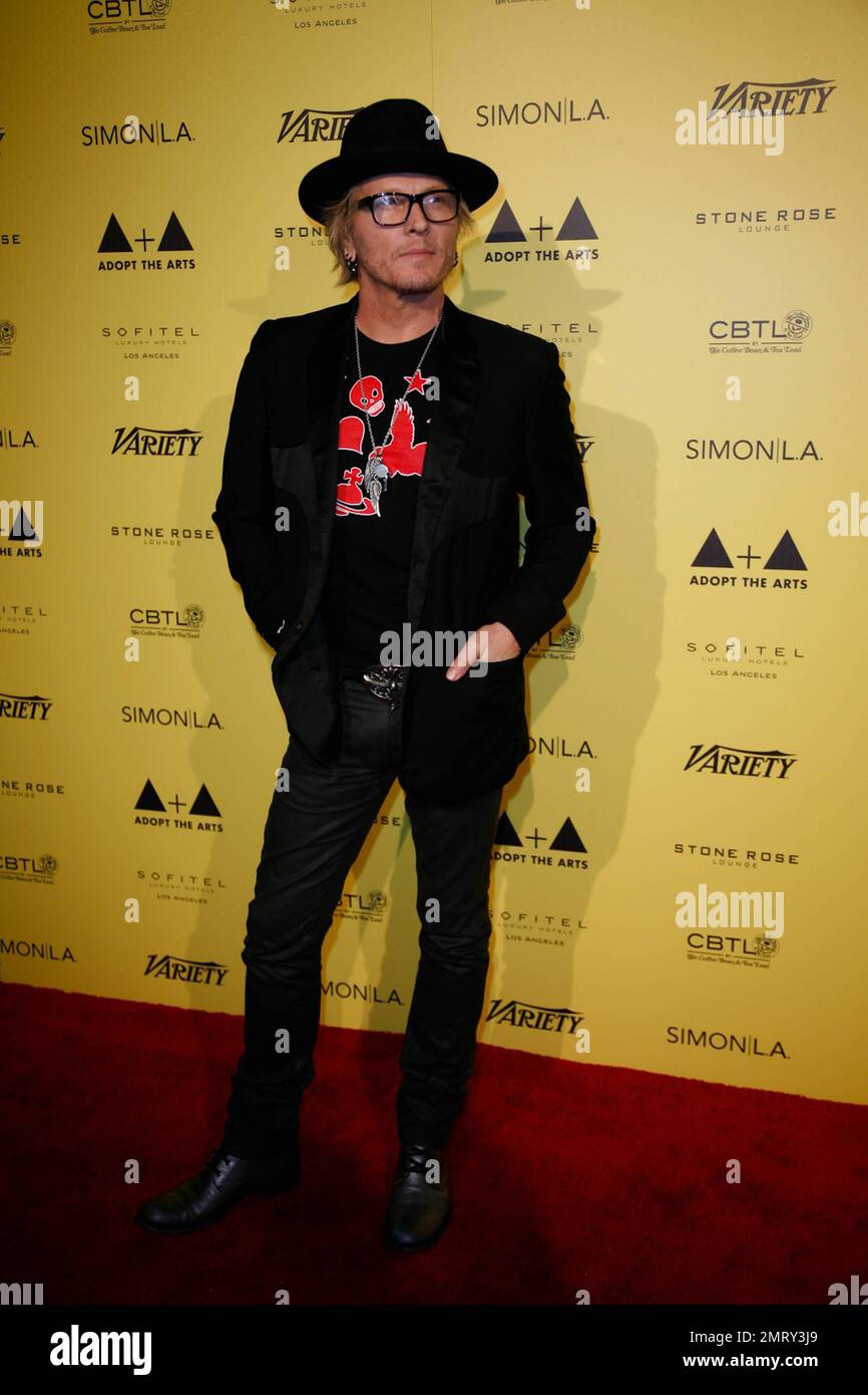 Matt Sorum al lancio della campagna di Matt Sorum "Adopt the Arts ...