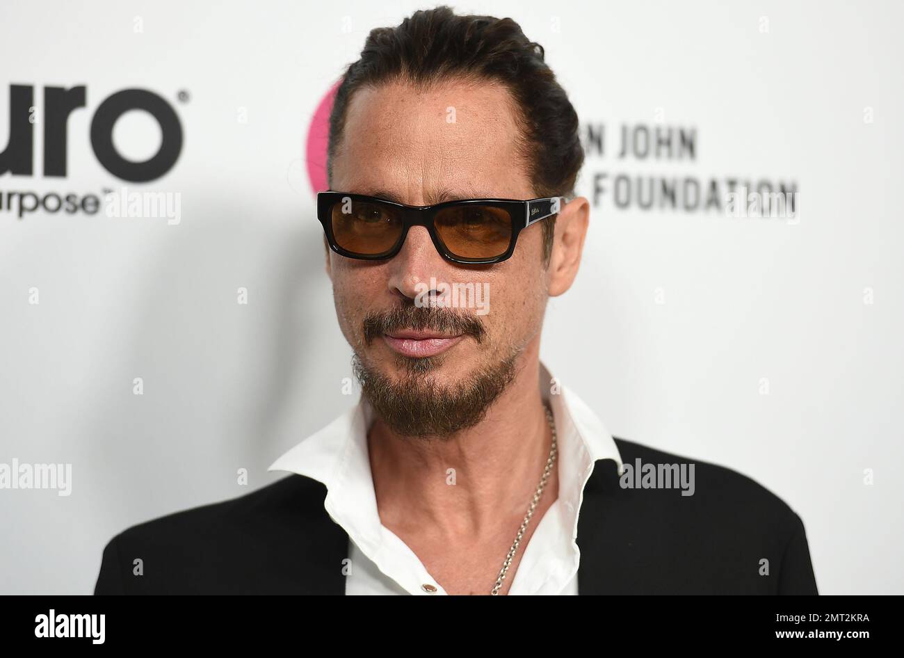 FILE - In this March 25, 2017 file photo, Chris Cornell arrive at Elton ...