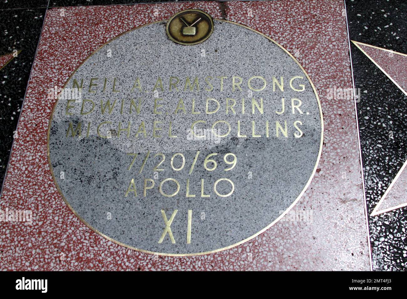 Viste generali della star dell'astronauta Neil Armstrong sulla ...