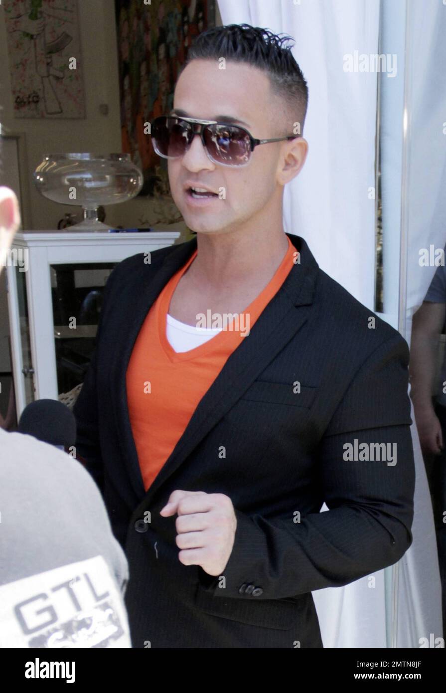 La star di 'Jersey Shore' Mike 'The situation' Sorrentino esce da un ...
