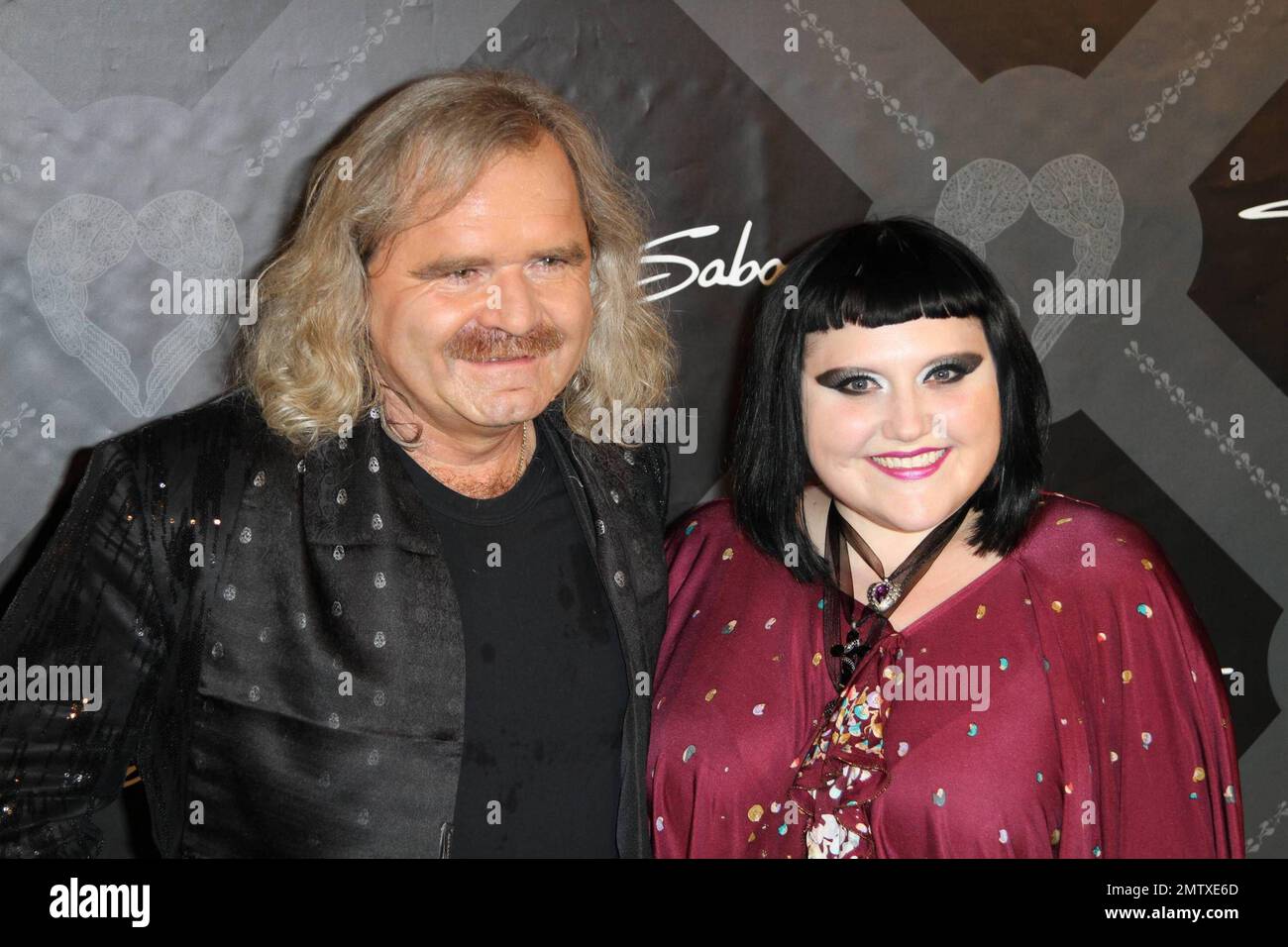 Thomas Sabo e la cantante americana Beth Ditto arrivano al lancio della ...