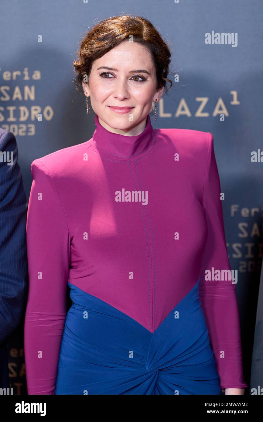 Madrid. Spagna. 20230201, Isabel Diaz Ayuso partecipa alla Photocall ...