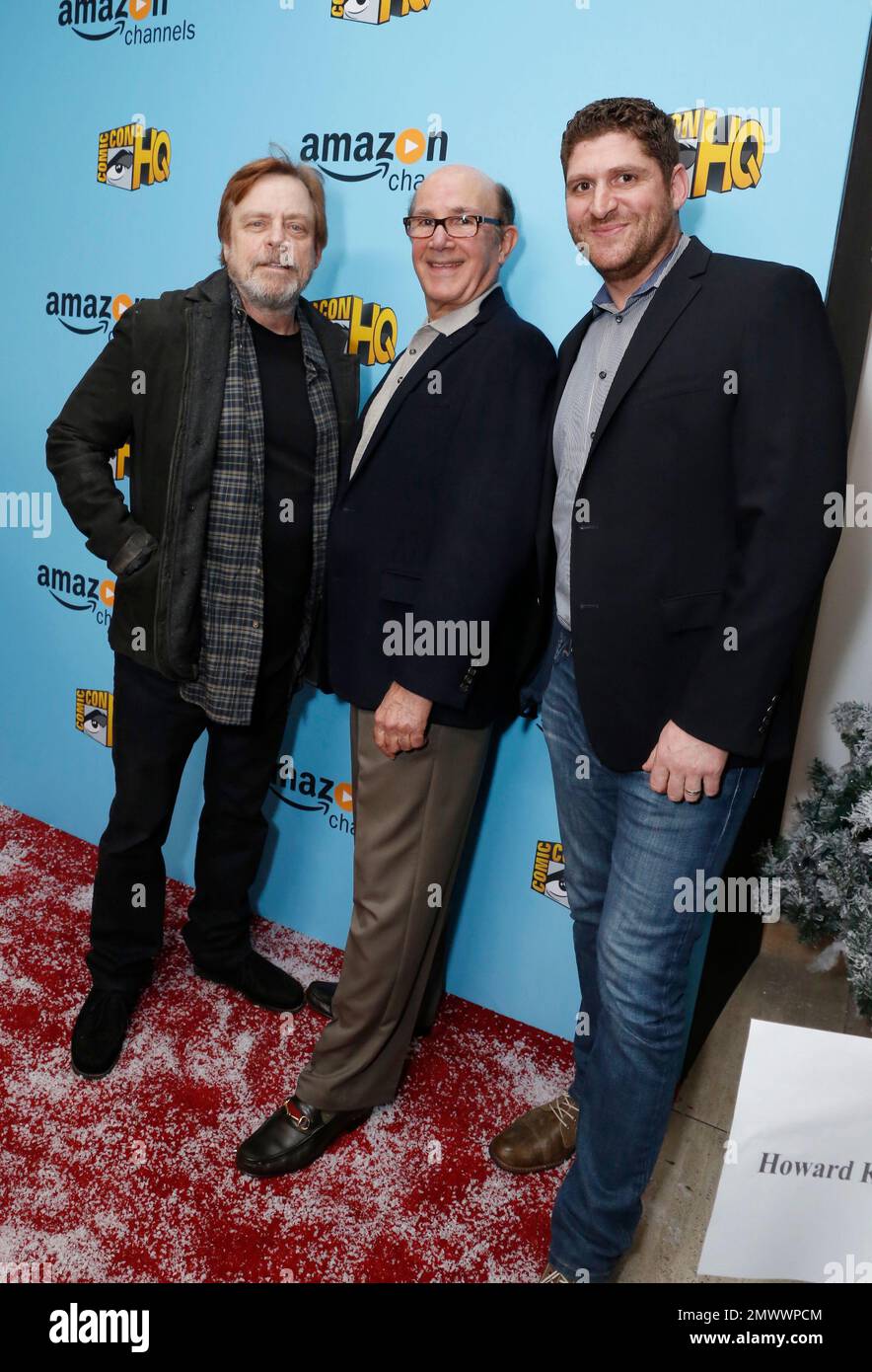 Mark Hamill, Howard G. Kazanjian and Seth Laderman, EVP and GM for ...