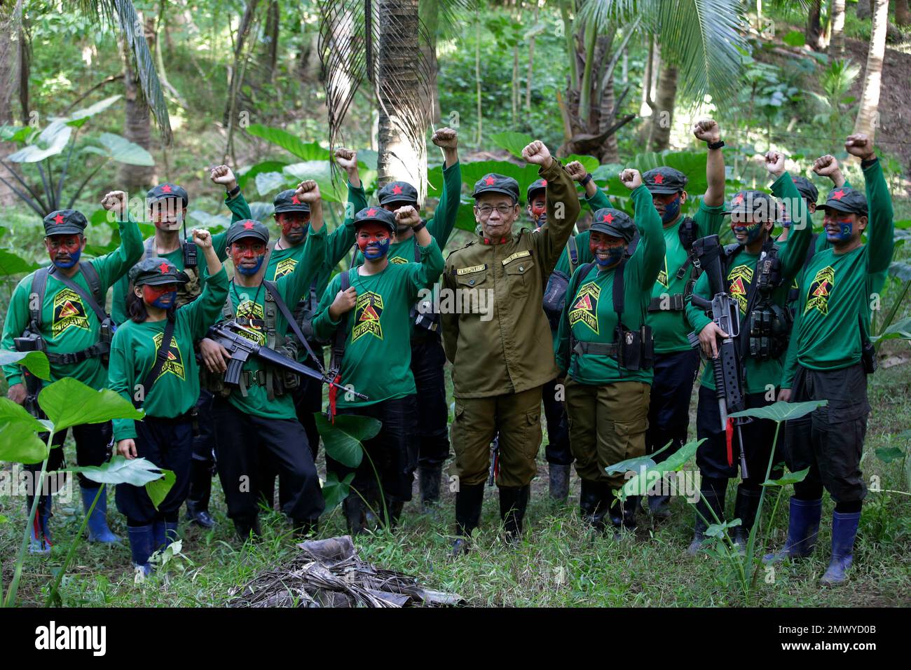 In this Nov. 23, 2016 photo, New People's Army's new regional rebel ...