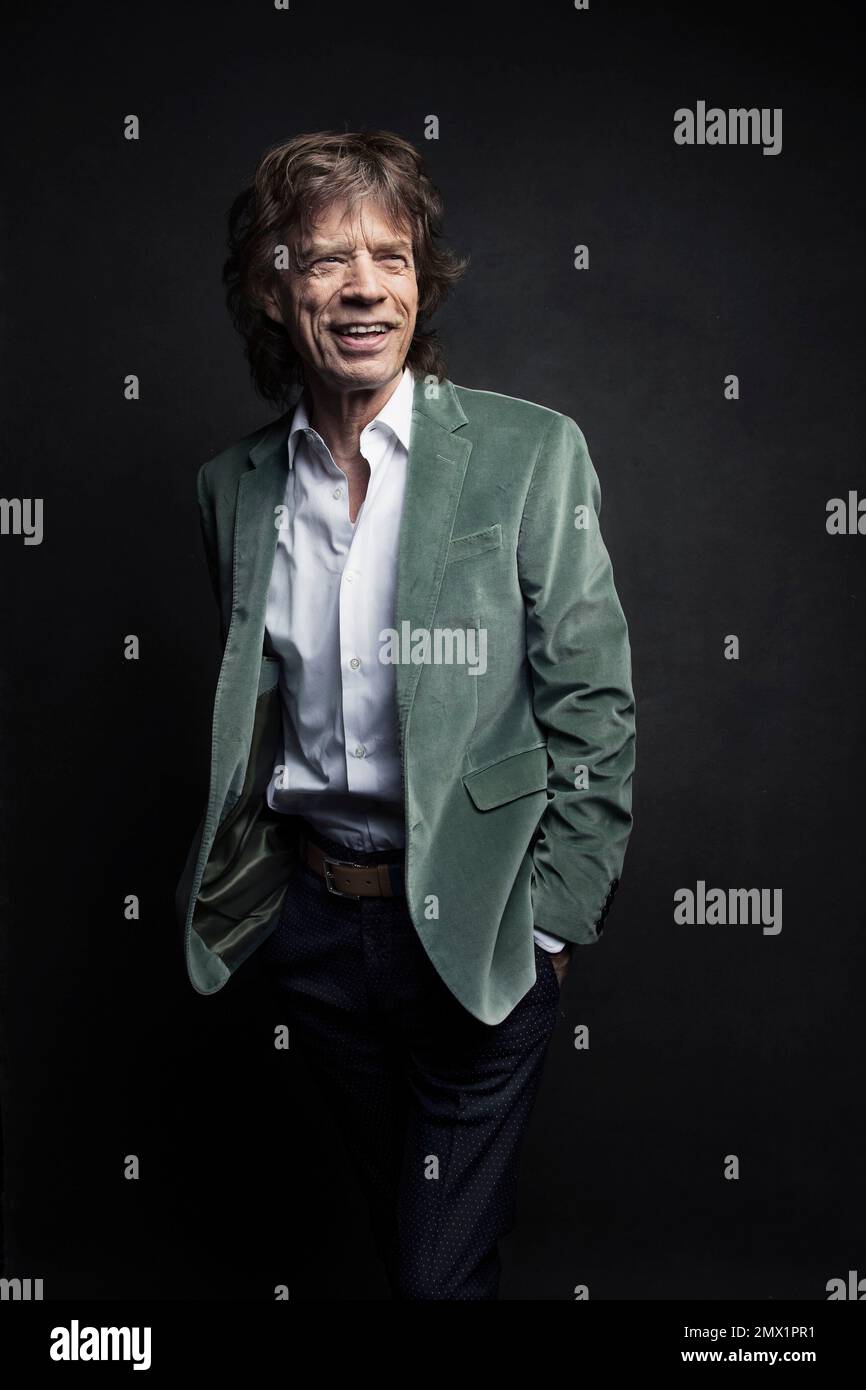 Mick Jagger of the Rolling Stones poses for a portrait on Monday, Nov ...