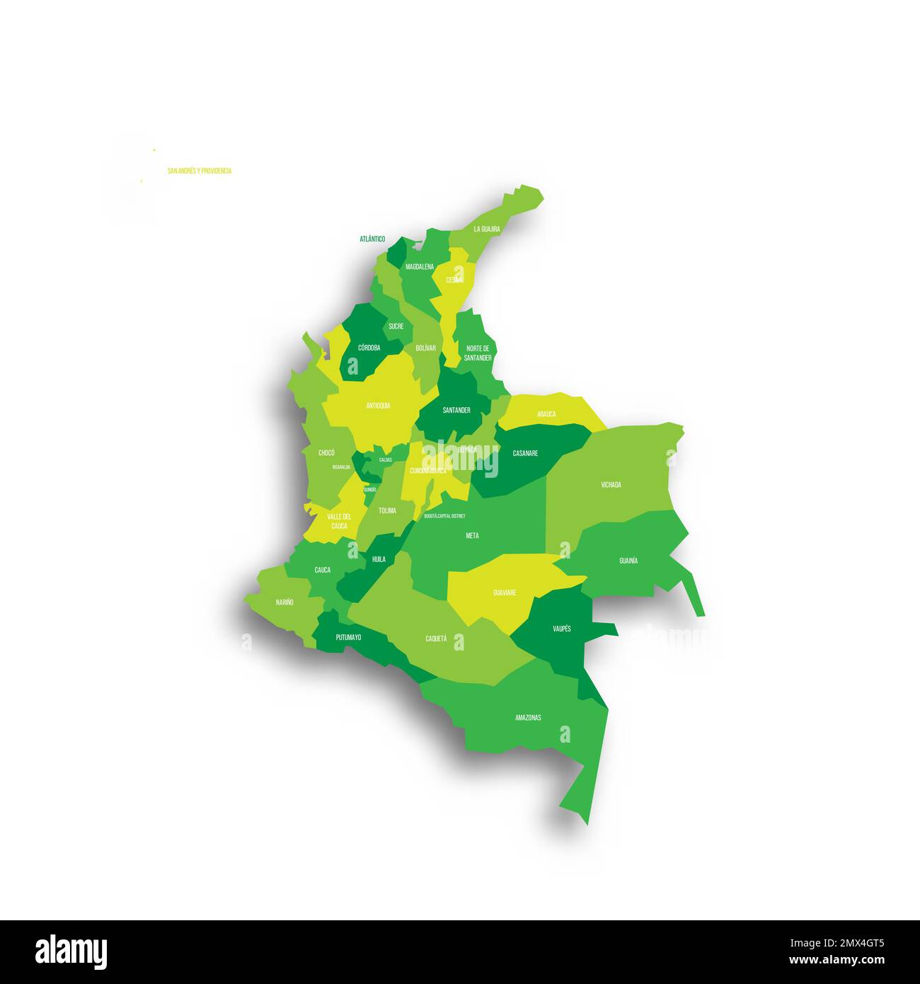 Mappa della colombia cartina geografica Immagini senza sfondo e Foto ...