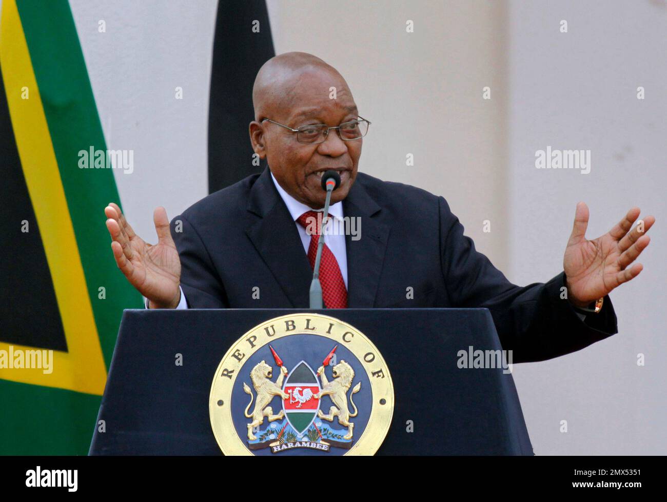 FILE -- In this Oct. 11, 2016, file photo, South African President ...