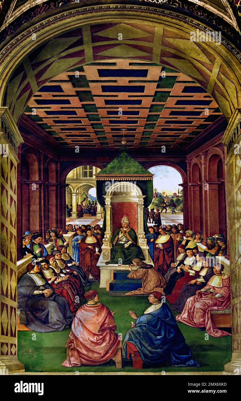 Omaggio a Papa Eugenio IV in nome dell'imperatore Federico III 1502-08 ...