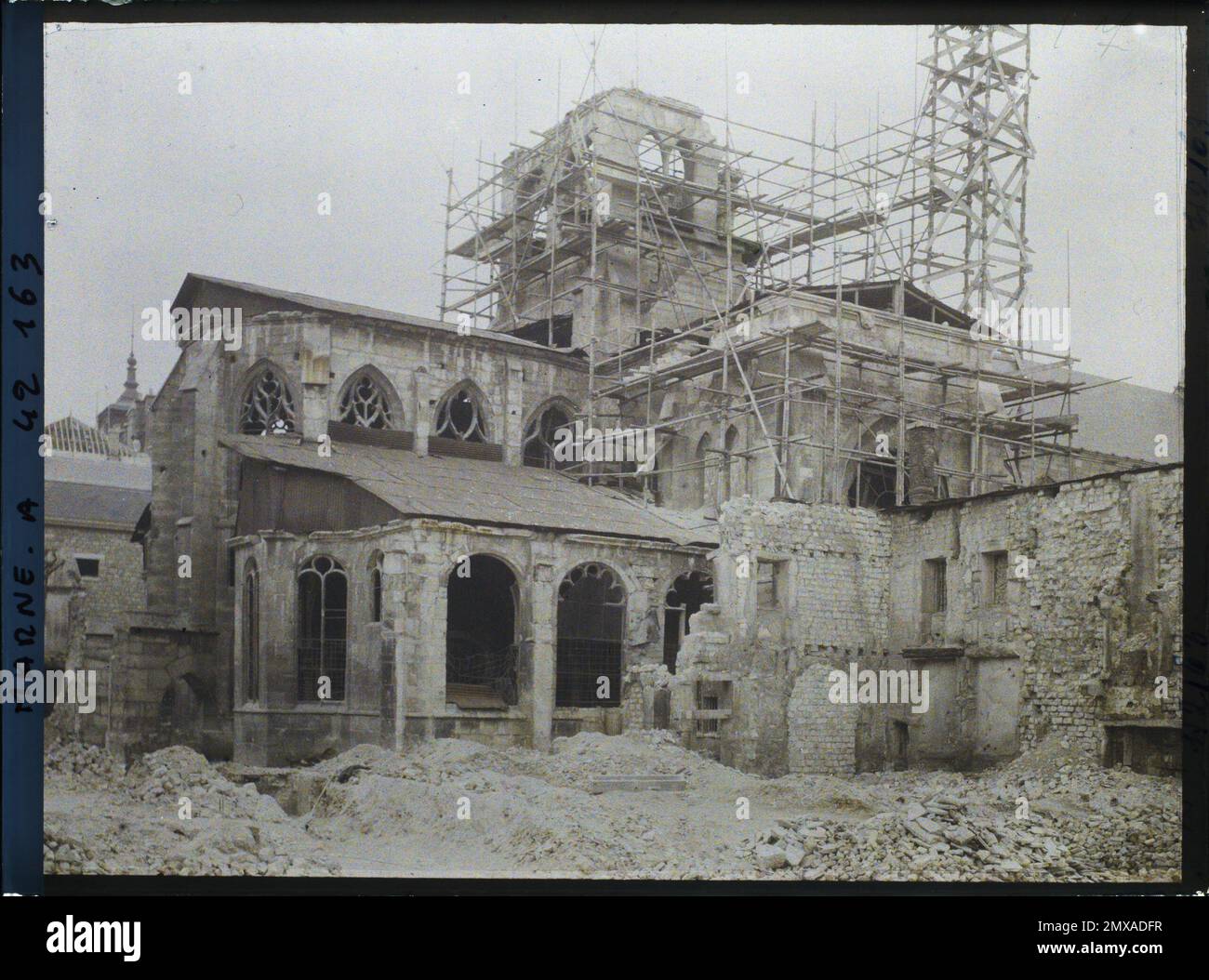 Reims, Francia , 1924 (?) - Reims - Auguste Léon Foto stock - Alamy