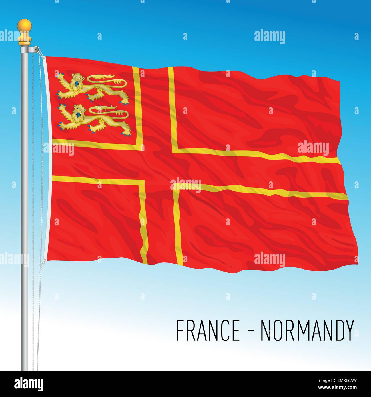 Bandiere di leoni Immagini Vettoriali Stock - Alamy